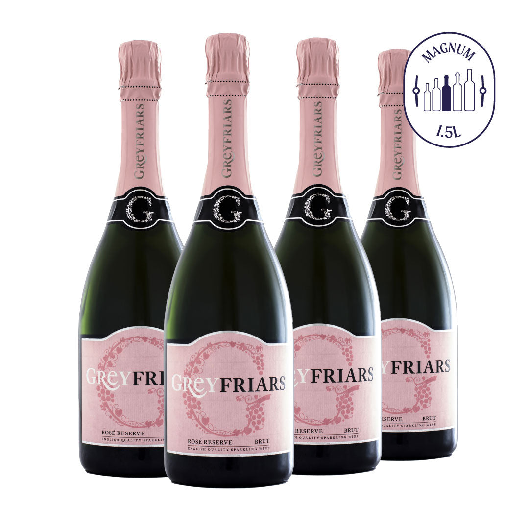 Greyfriars English Sparkling Rosé Reserve Magnum - The Wine Caverns