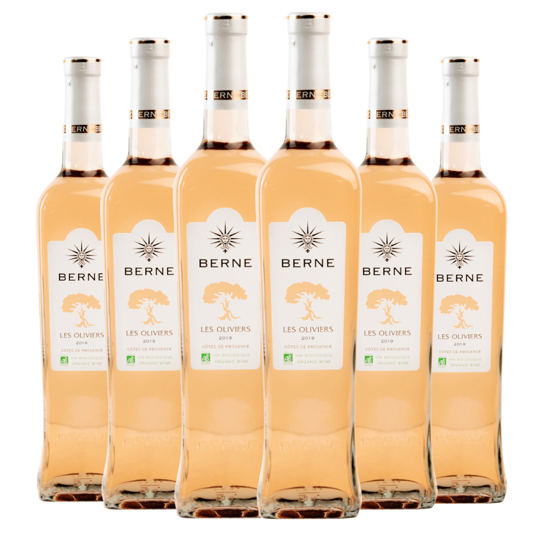 Château de Berne Les Oliviers Organic Provence Rosé Wine - The Wine Caverns