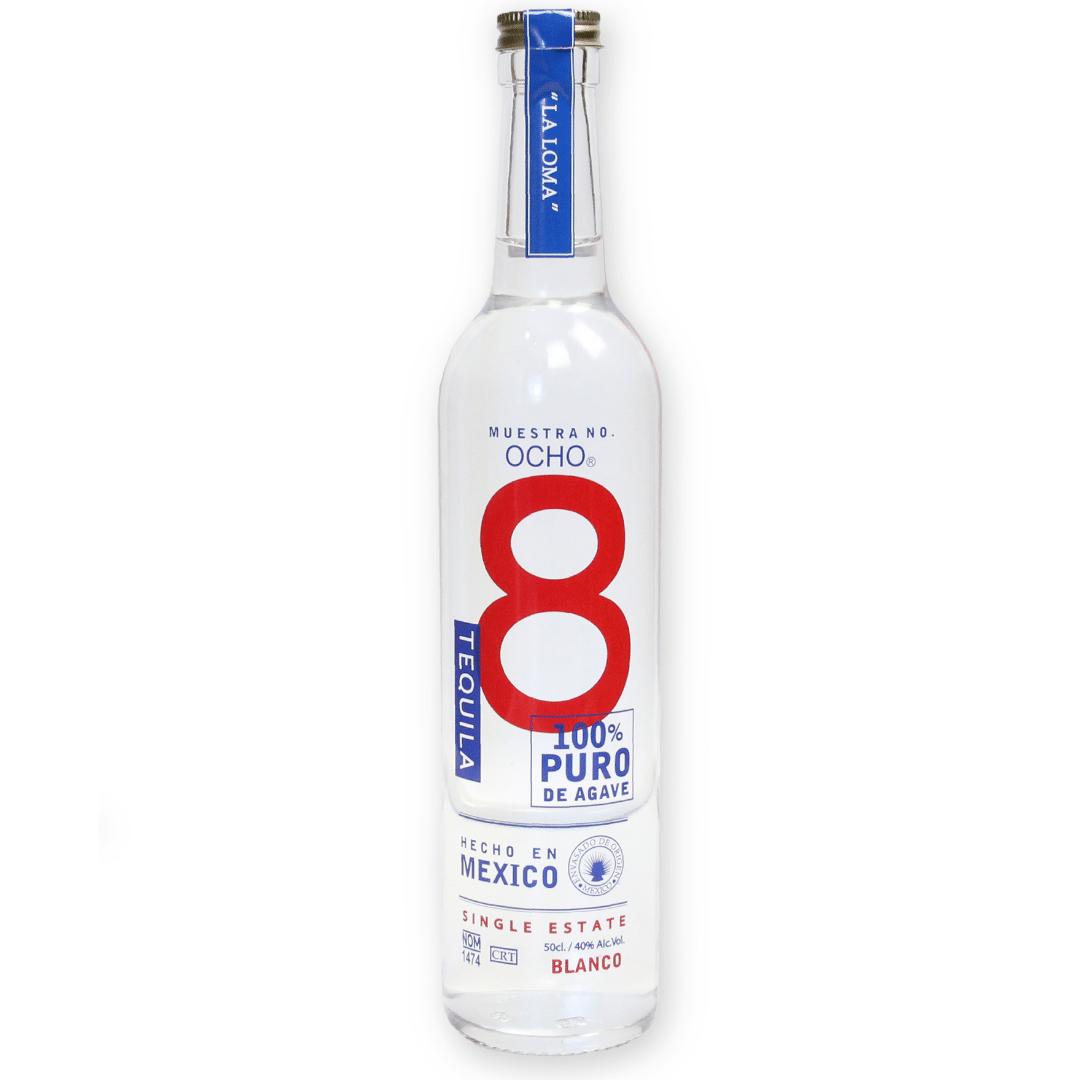 Ocho Blanco Tequila 50cl - The Wine Caverns