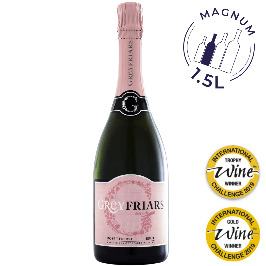 Greyfriars English Sparkling Rosé Reserve Magnum - The Wine Caverns